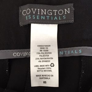 Covington | Pants & Jumpsuits | Covington Essentials Size 8 Black Pants ...